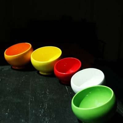 Tapered Spherical Bowl (Green) - Cerabon